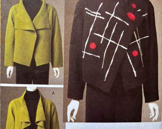 Vogue 8430, Uncut, Marcy Tilton Wearable Art, Loose Unlined Felted ...