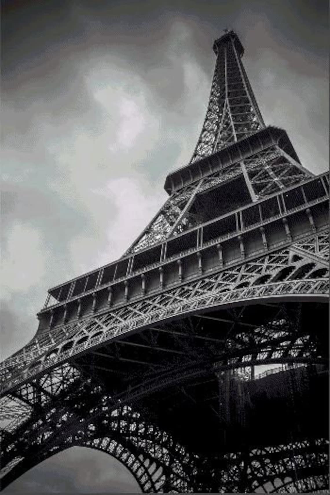 Eiffel Tower - PDF Cross Stitch Pattern - Etsy
