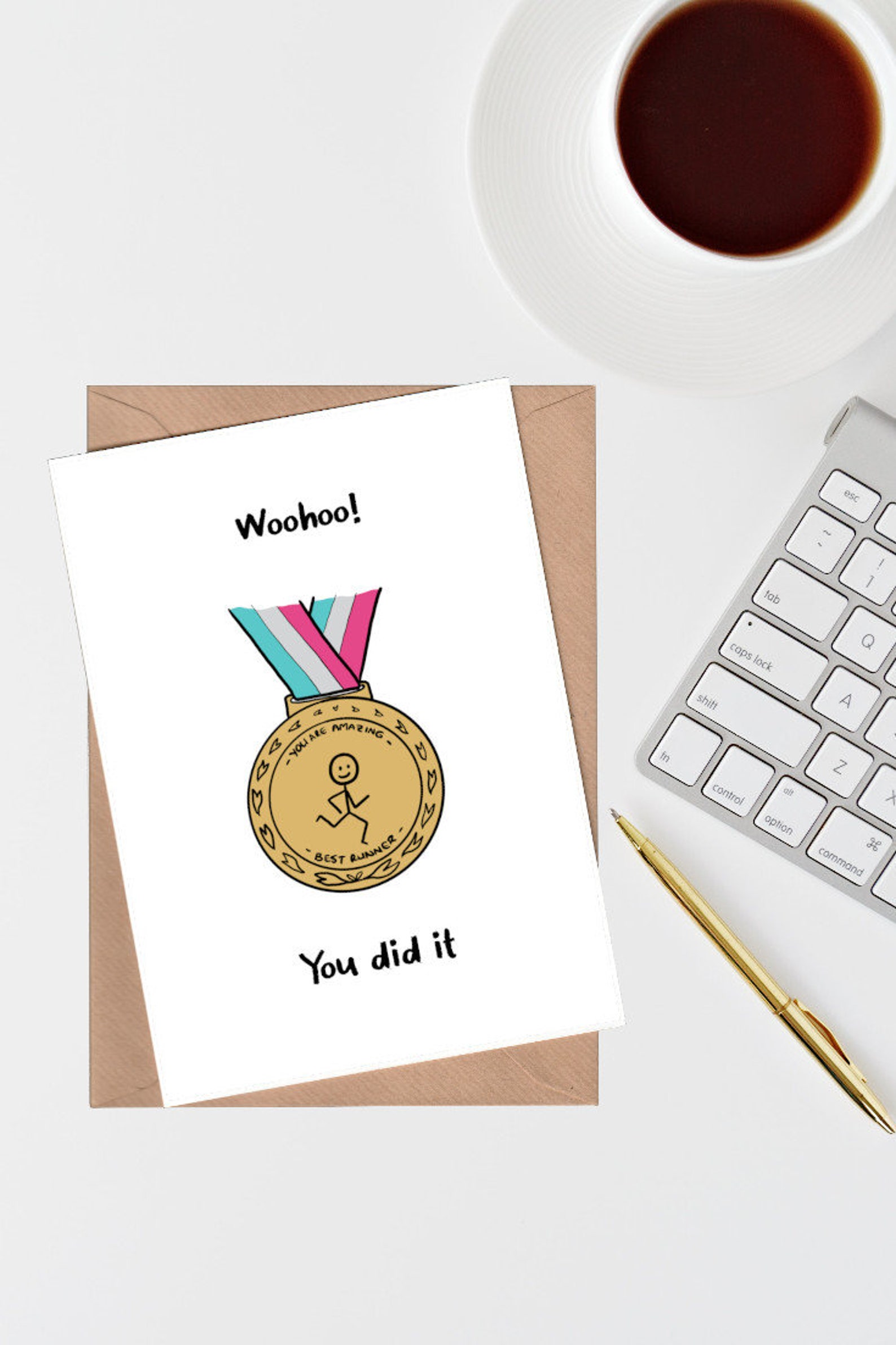 Congratulations Card for Runner Well Done Race or Marathon - Etsy UK