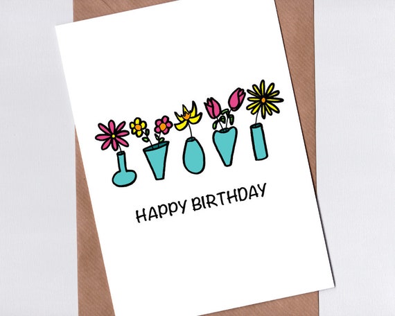 Downloadable Birthday Card Printable birthday card | Etsy