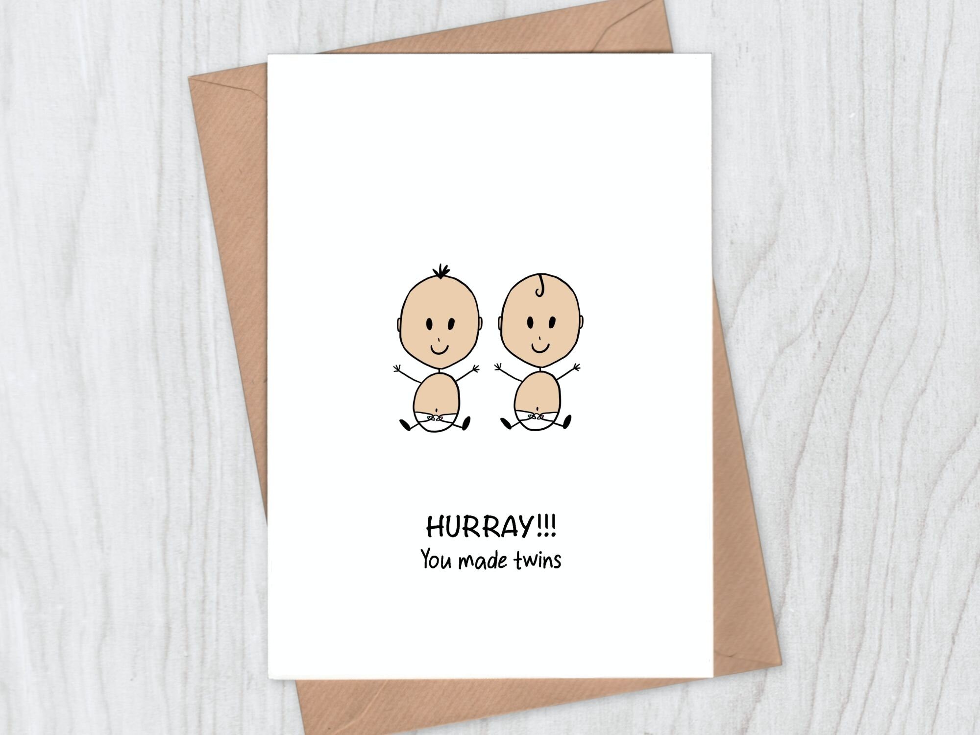 Congratulations Twins Card Twins Congratulations Card - Etsy.de