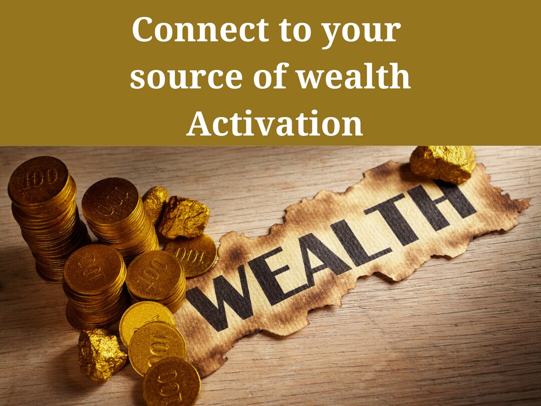 Connect to Your Source of Wealth Activation - Etsy