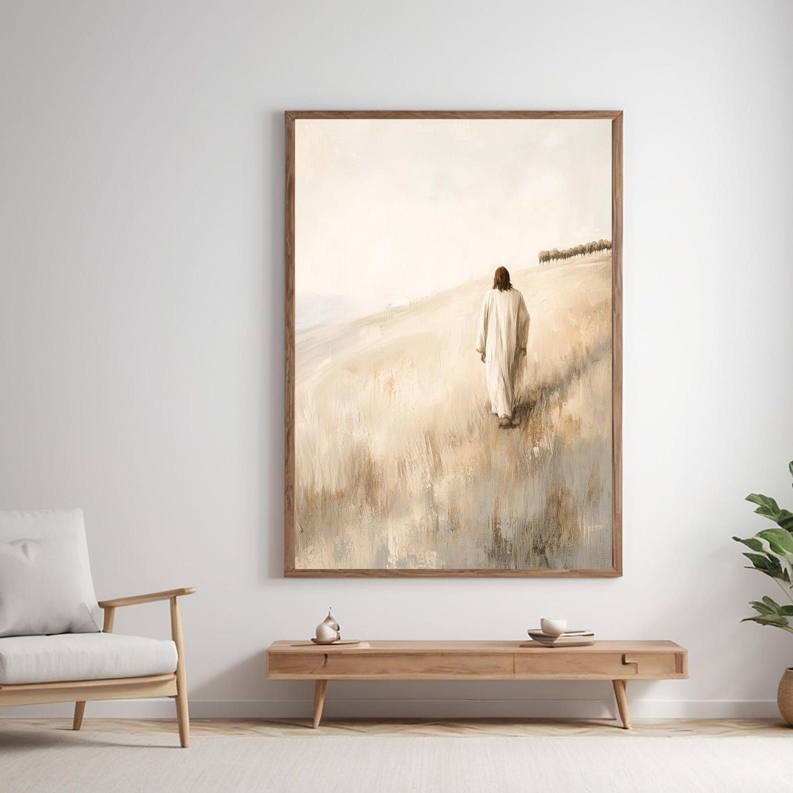 Jesus Leaves the 99, Jesus Printable Art, Christian Printable Art ...
