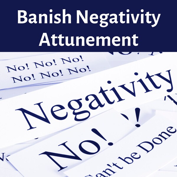 Banish Negativity - Etsy
