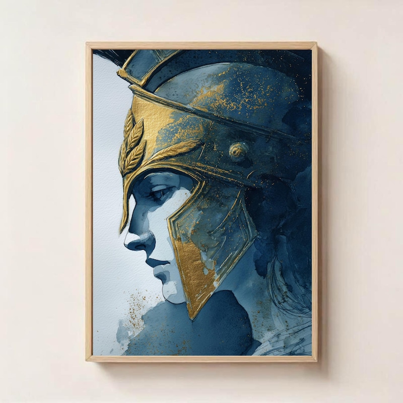 Athena Art Print - Etsy