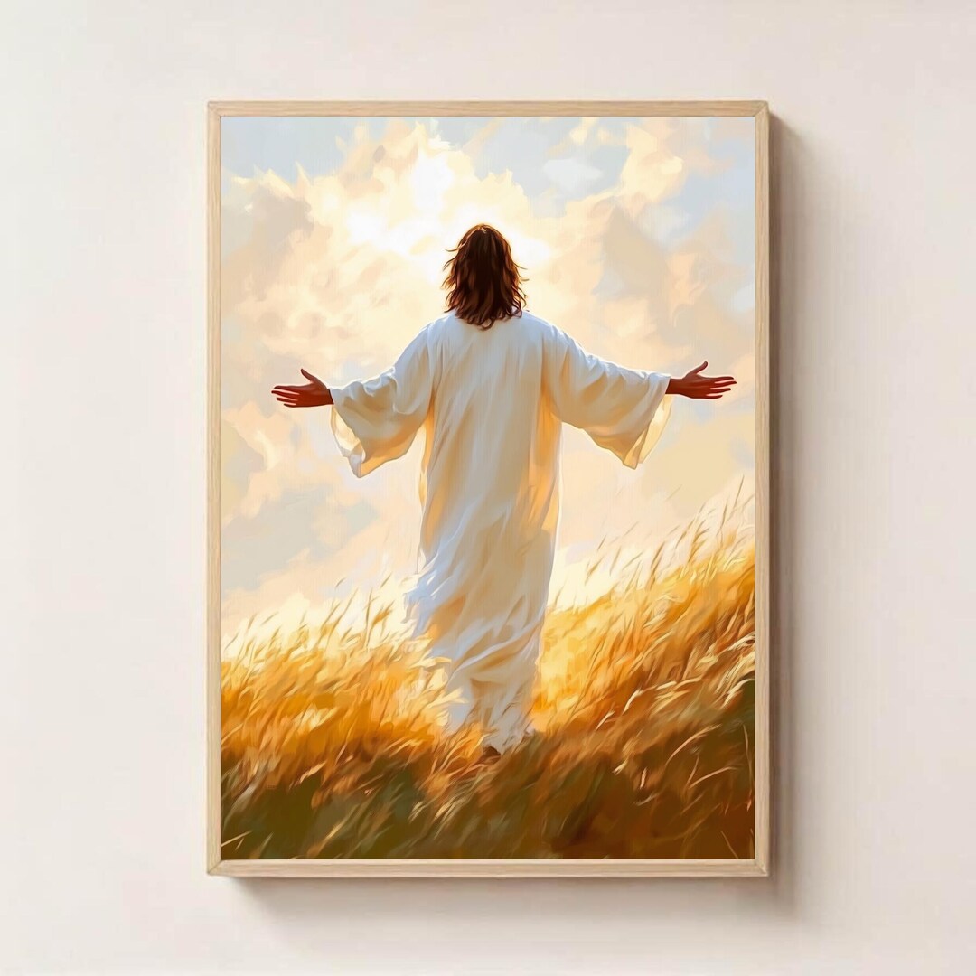 Guided by the Light of Christ Digital Wall Art - Christian Printable ...