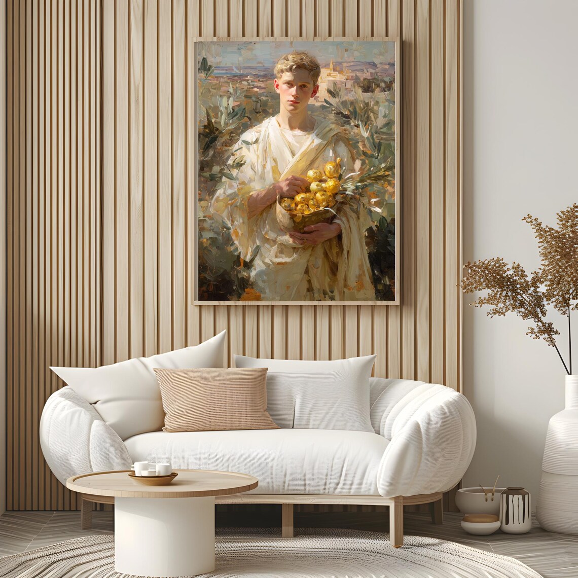 Plutus Greek God of Wealth Wall Art | Energy Infused Abundance and ...