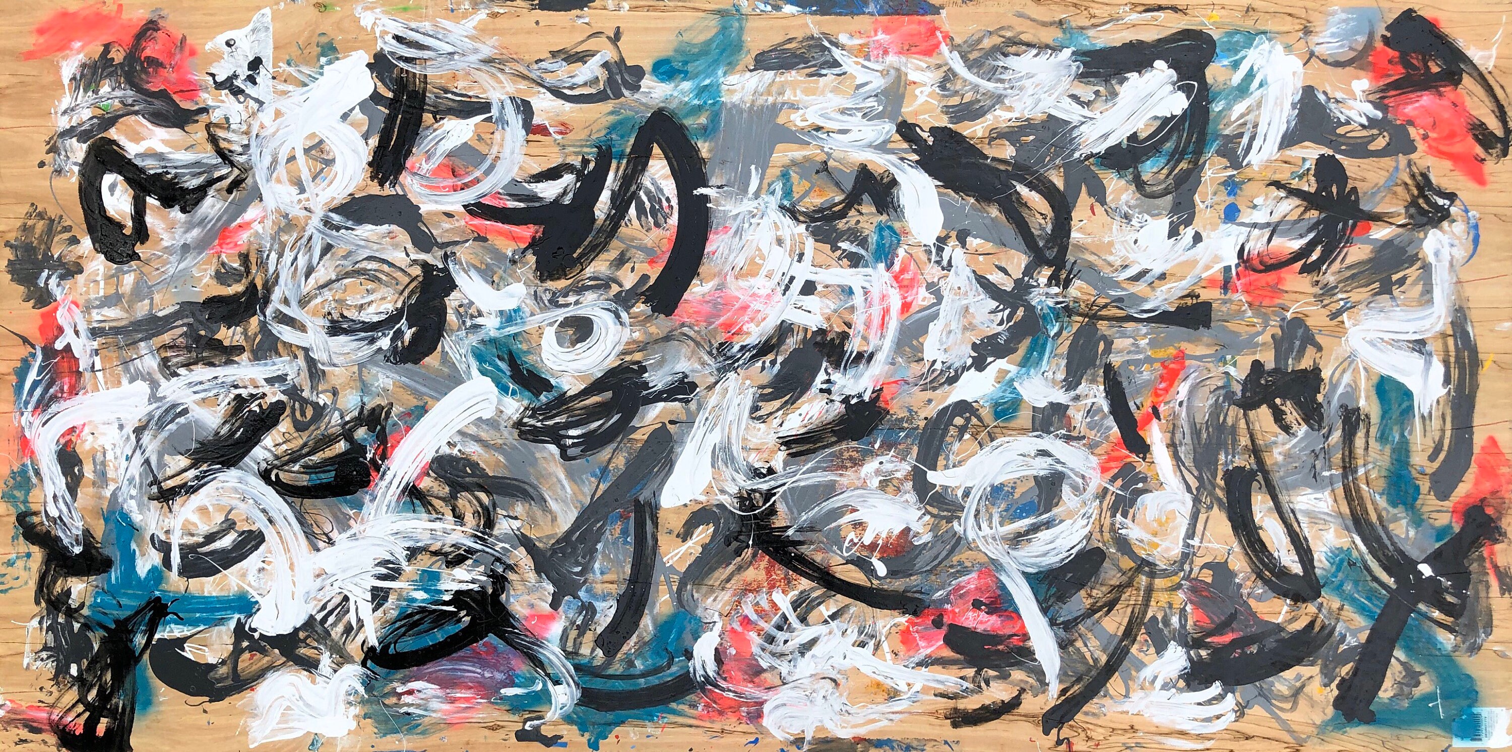 N80 2019 Abstract Expressionism Action Painting by Robert | Etsy