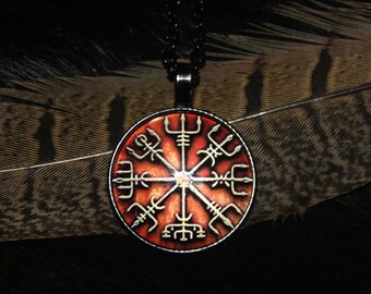 Vegvisir Rune Original Painting 20x20cm - Etsy UK