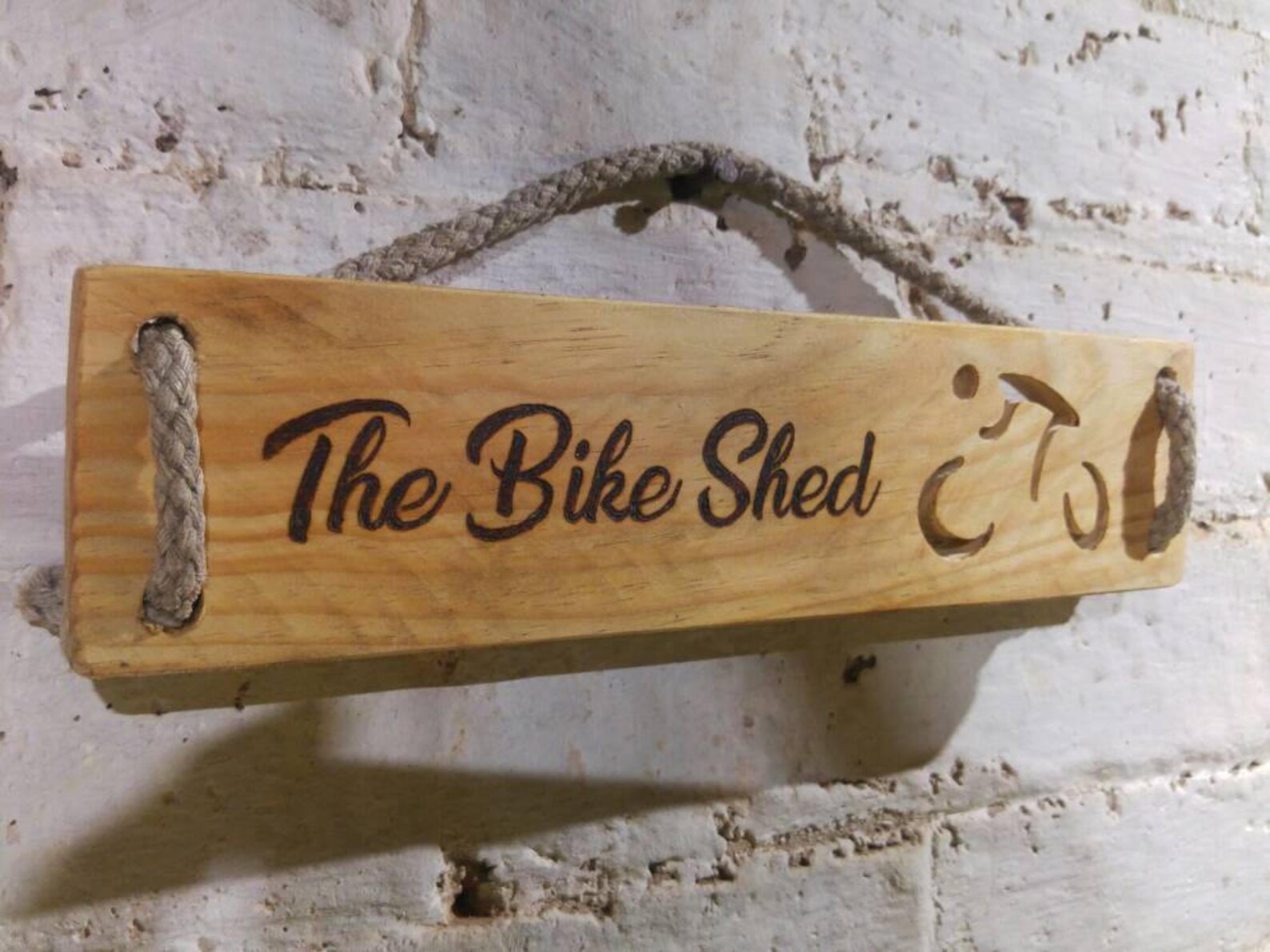 The Bike Shed Custom Wooden Sign. Add Names or Other Details. - Etsy