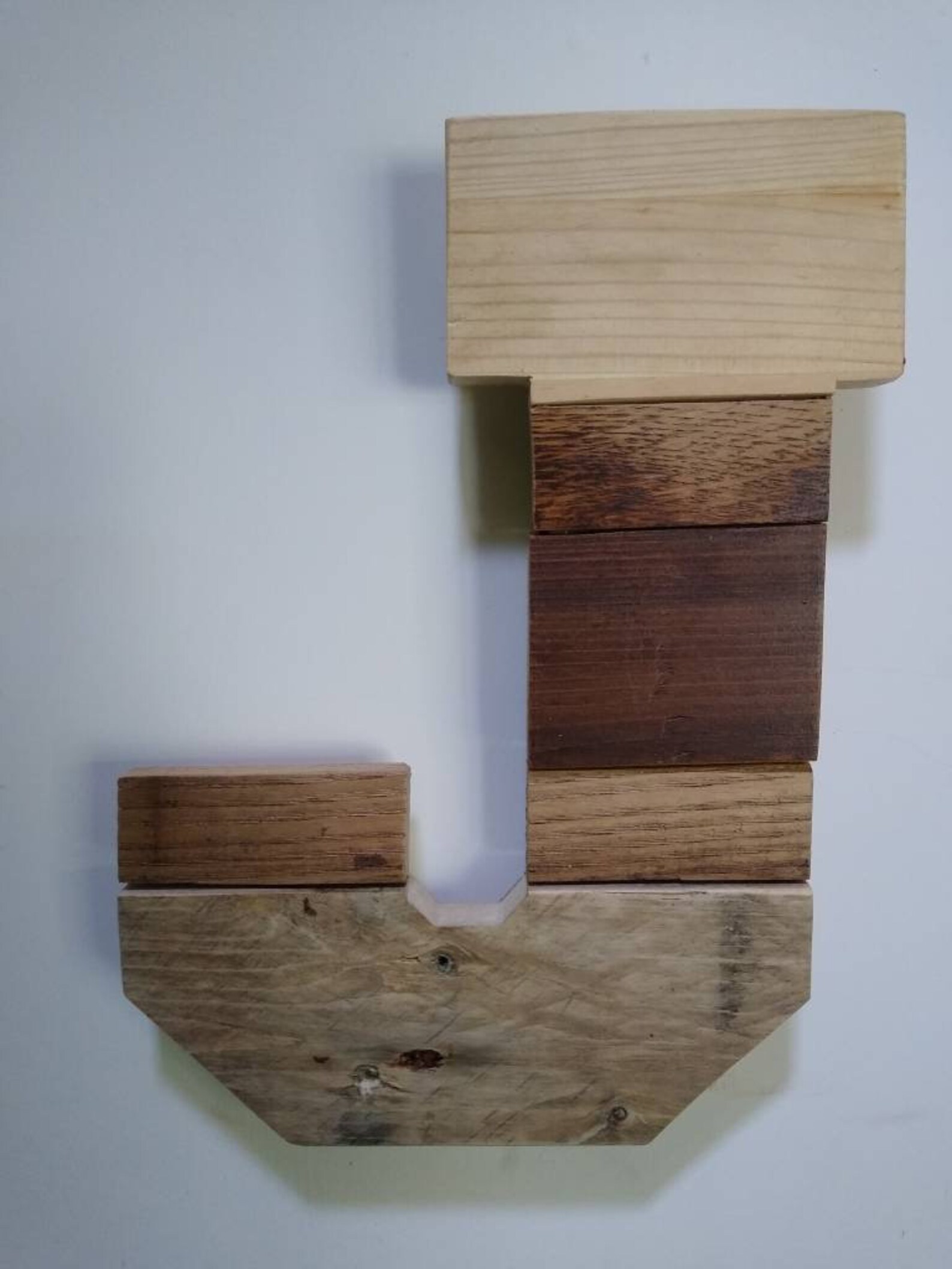 Large Wooden Letters Made From Reclaimed Coloured Pallet Wood. | Etsy UK