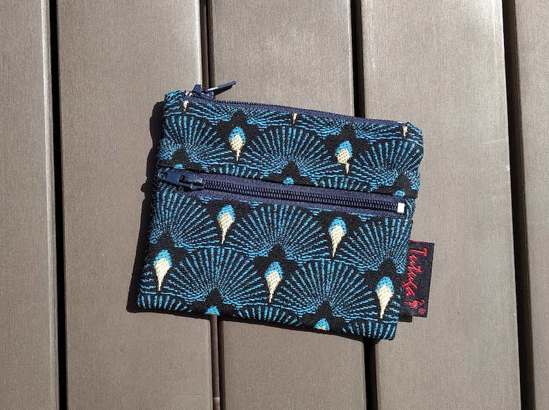 Koli Coin Purse - Small Fabric Wallet - Card Case - Money Pouch - Coin ...