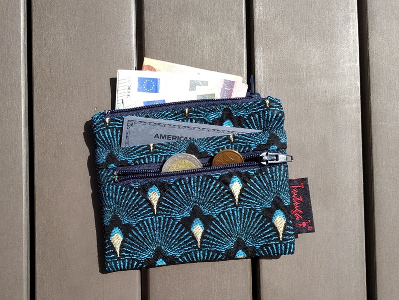 Koli Coin Purse - Small Fabric Wallet - Card Case - Money Pouch - Coin ...