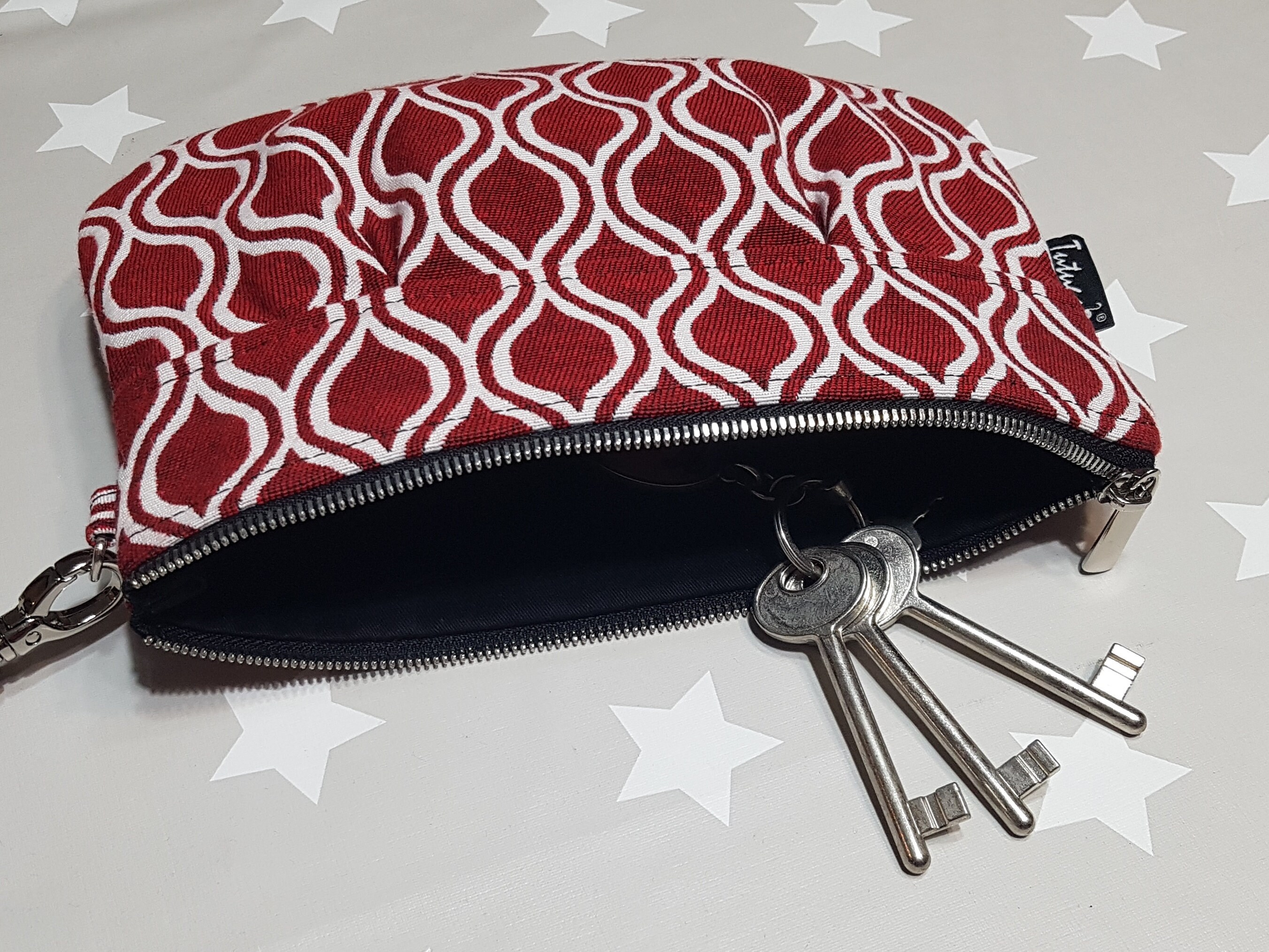 Siuro Clutch Bag - Fabric Wristlet Purse - Vegan Clutch With Removable ...