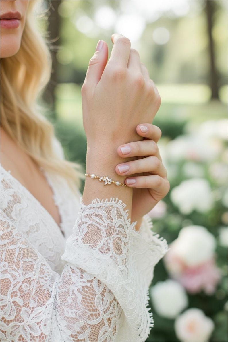 Crystal Flower Wedding Jewelry Set | Flamboyant | Swarovski Crystal ...