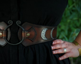 Leather Triple Belt - Etsy