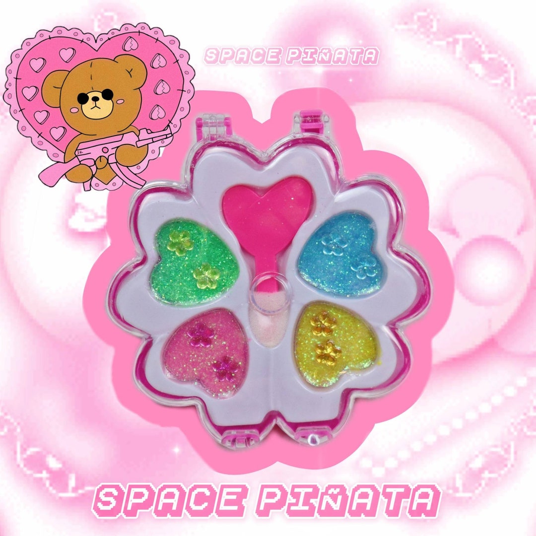 Makeup Palette Hairclip Harajuku Decora Kawaii Y2k - Etsy