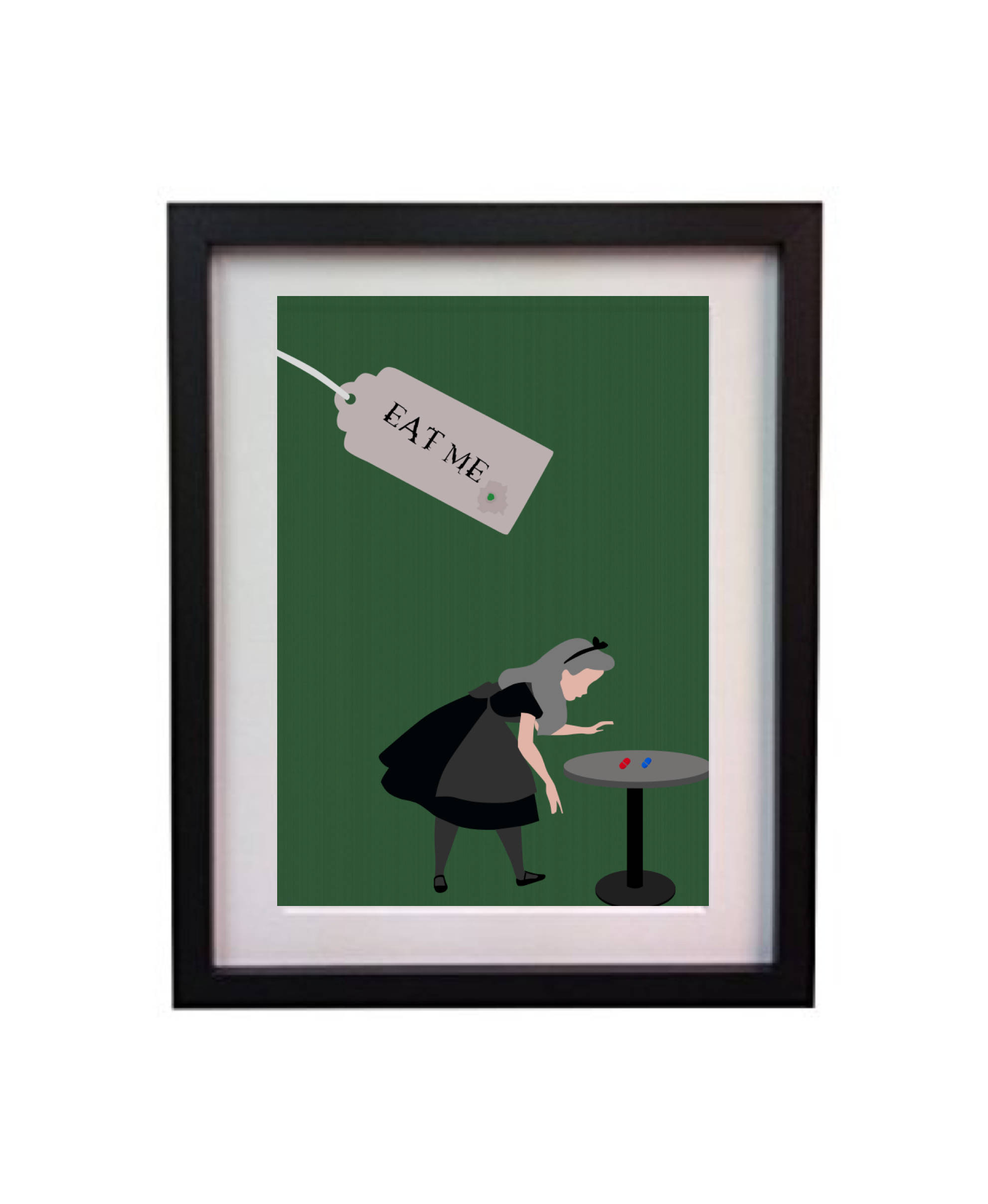 The Matrix / Alice in Wonderland Crossover Fine Art Print - Etsy Ireland