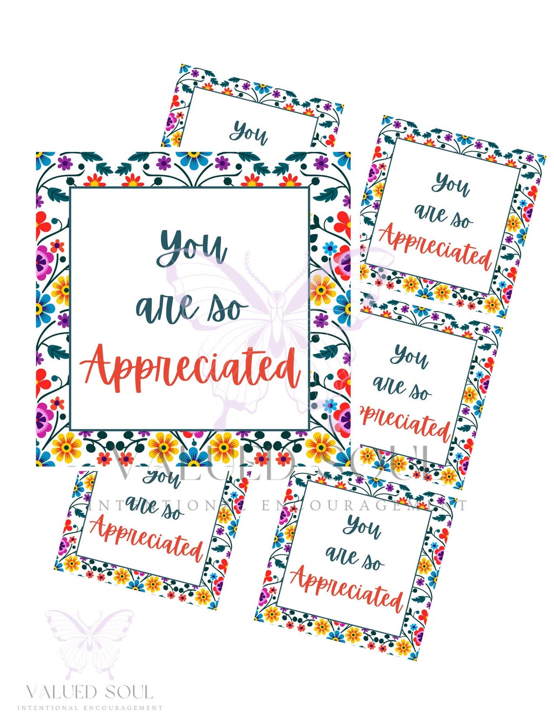 Printable Appreciation Tag | Appreciation Gift Tag | Co-worker ...