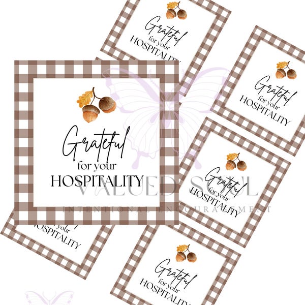 Hostess Gift Tag - 60+ Gift Ideas for 2025