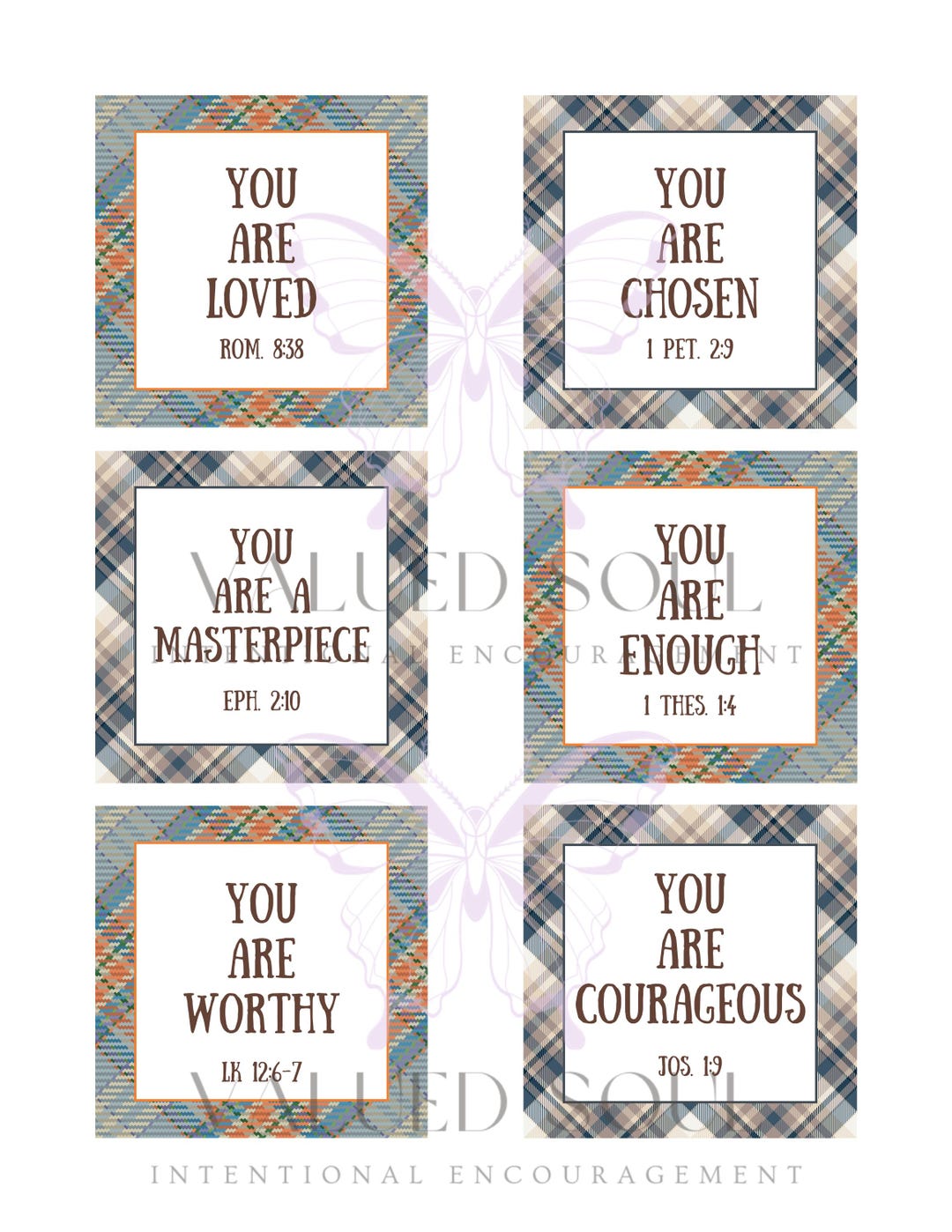 Scripture Cards | Teen Verse Cards | Printable Tag Scripture | Bible ...