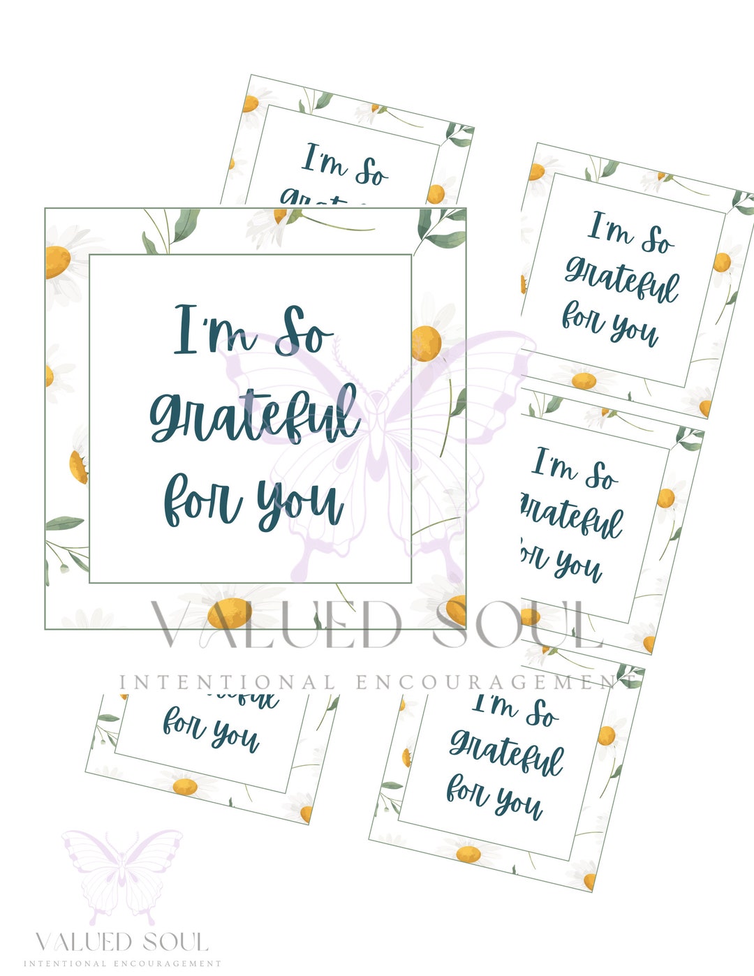 Printable Gratitude Tag | Appreciation Gift Tag | Grateful for You ...
