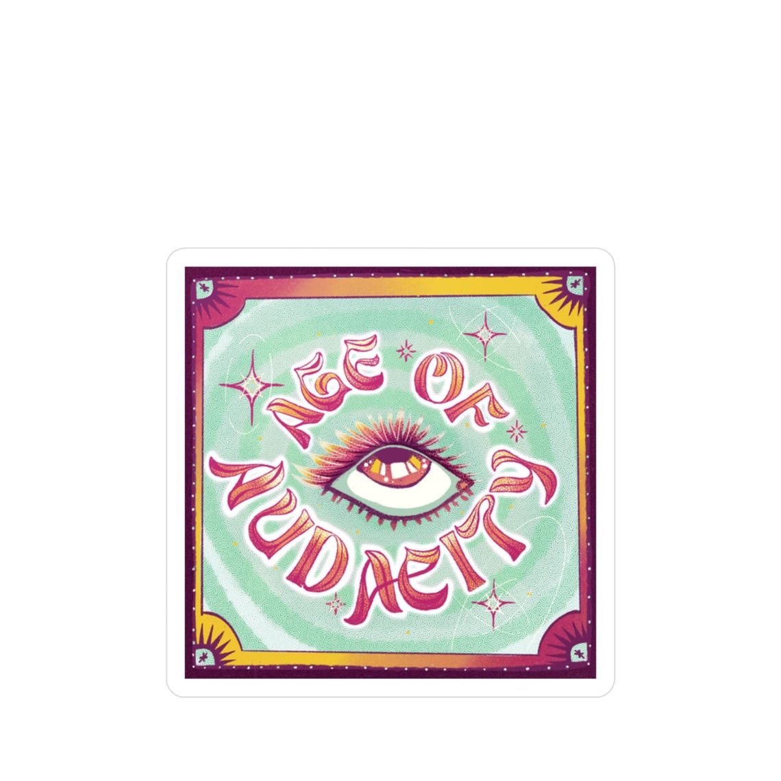 Age of Audacity - Vinyl Sticker - Etsy