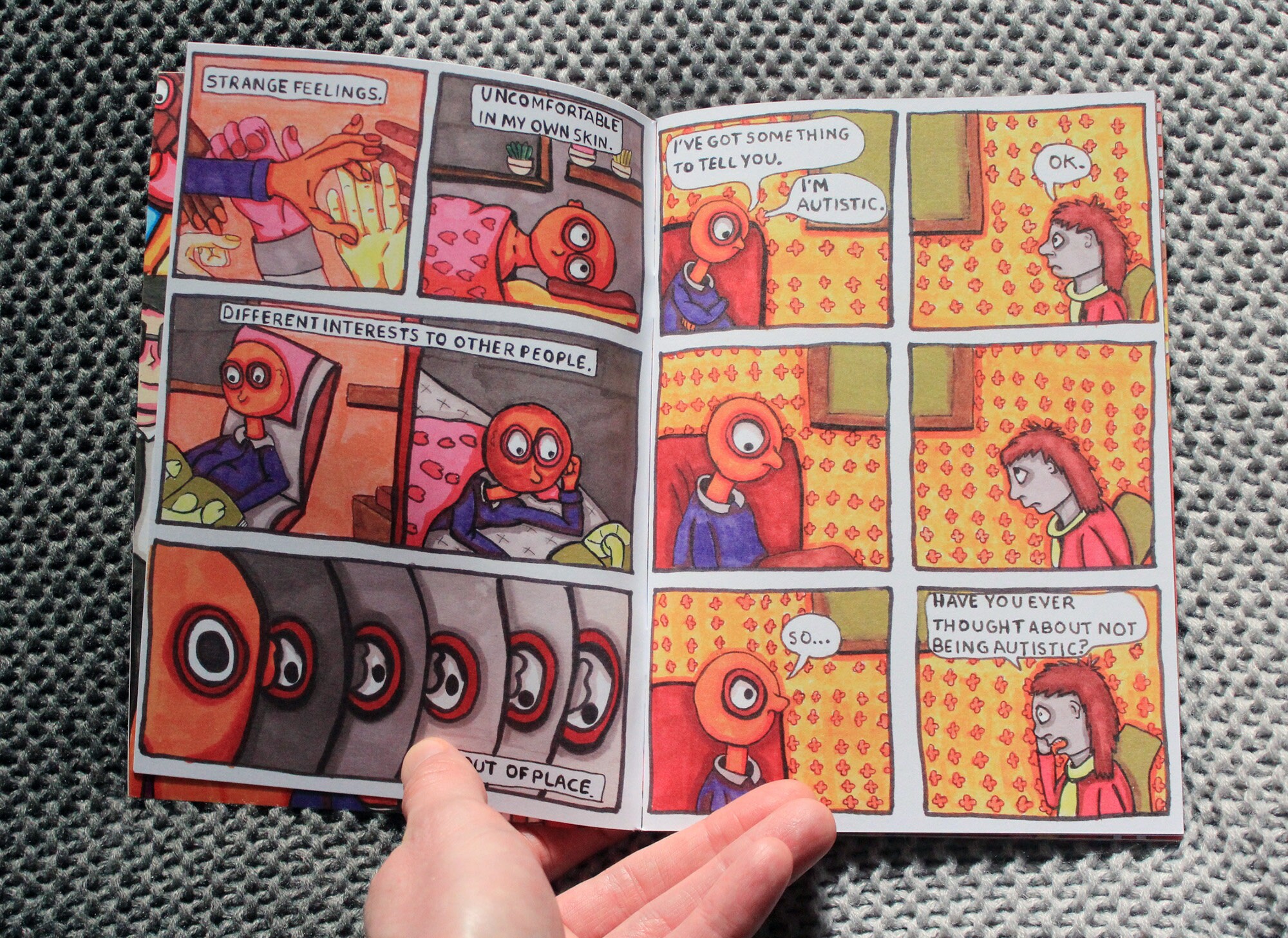 Coming Out Autistic queer Comic Book Zine - Etsy UK