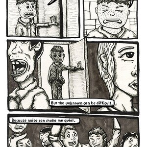 Awkward Silence (mental Health Comic Book) - Etsy