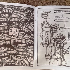 Awkward Silence (mental Health Comic Book) - Etsy