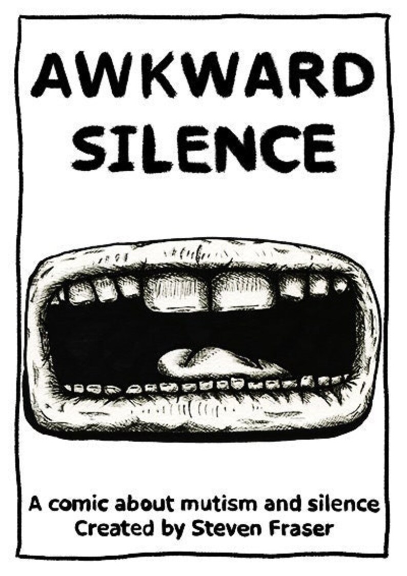 Awkward Silence mental Health Comic Book - Etsy