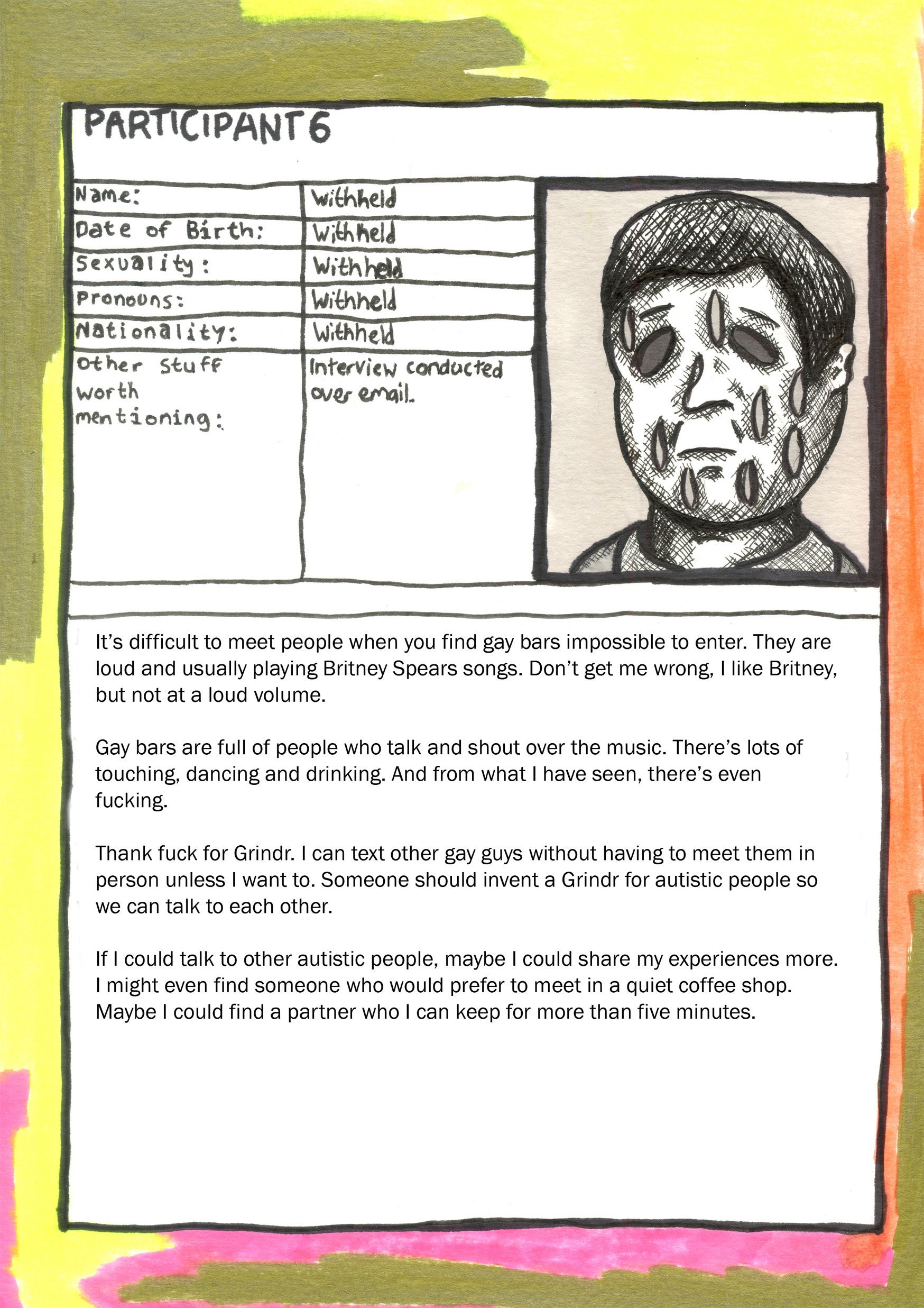 Coming Out Autistic queer Comic Book Zine - Etsy UK