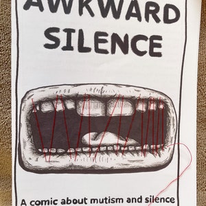 Awkward Silence (mental Health Comic Book) - Etsy
