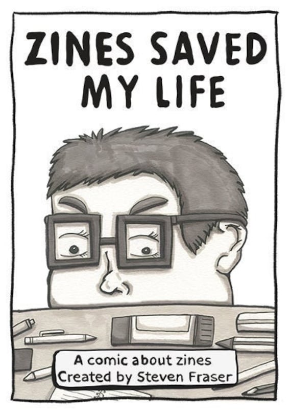 Zines Saved My Life mental Health Comic Book Zine | Etsy