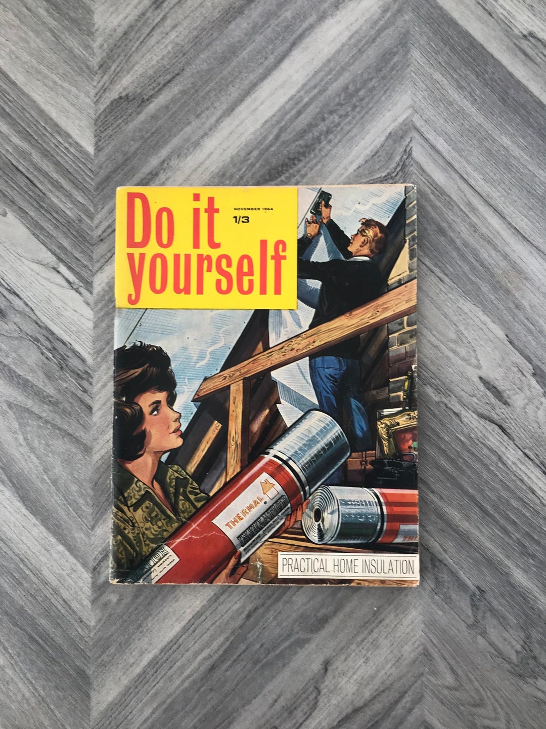Vintage Do It Yourself Magazine From November 1964 - Etsy