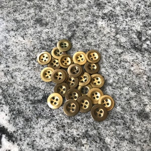 25 X Vintage Brass Work /uniform Buttons 18 Mm Diameter 1900/40s - Etsy