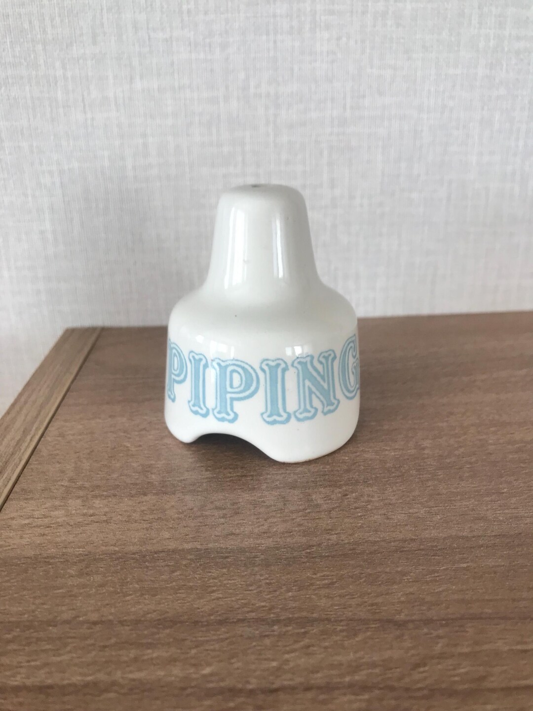Vintage 'piping Hot Pie' Ceramic Pie Funnel/vent - 1970s - Etsy