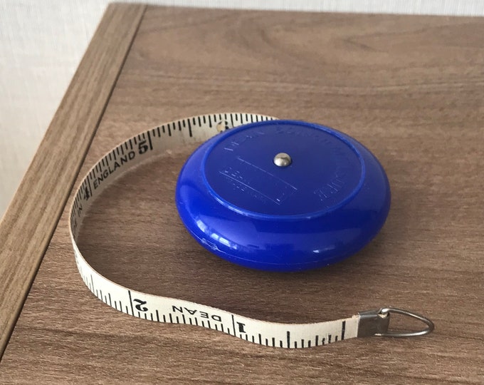 Vintage Dean Retractable Fibreglass 60 Inch Tape Measure Made in ...