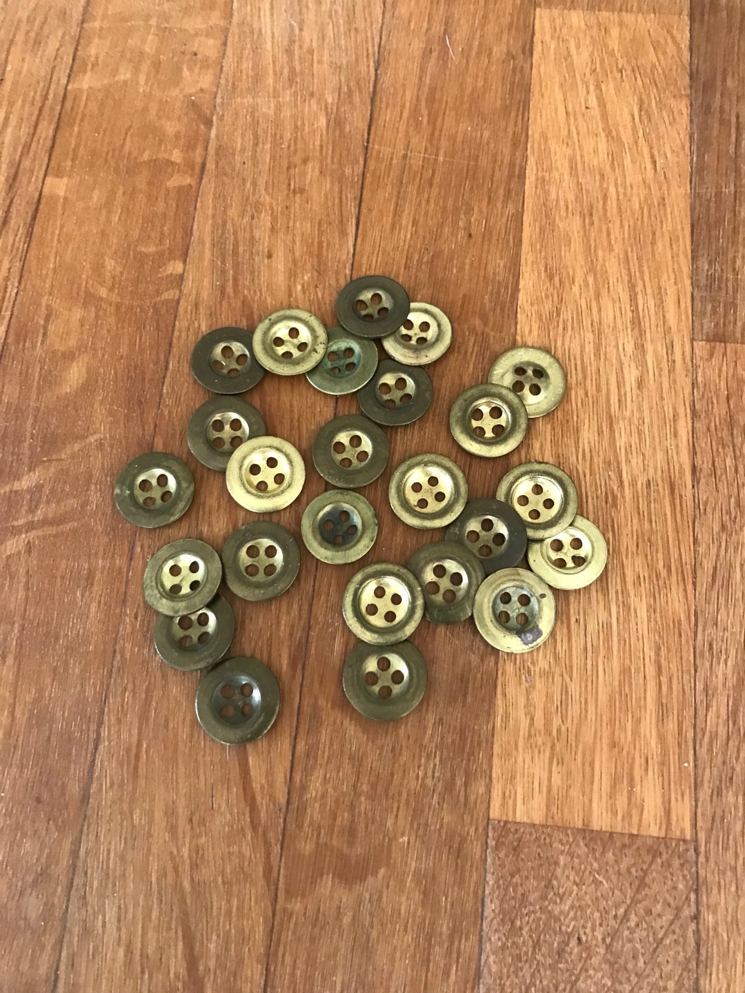 25 X Vintage Brass Work /uniform Buttons 18 Mm Diameter 1900/40s - Etsy