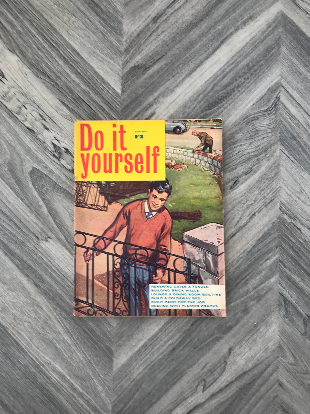 Vintage Do It Yourself Magazine From June 1964 - Etsy