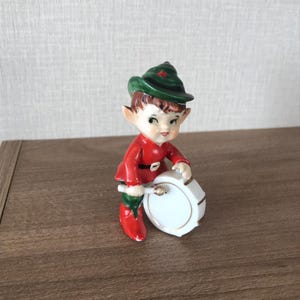 Unusual Kitsch Vintage Ceramic Pixie/elf Playing a Drum 1950s - Etsy