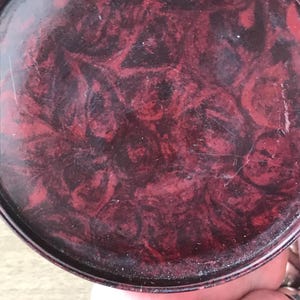 Vintage Brown Mottled Bakelite Round Trinket Box - 1930/40s - Etsy