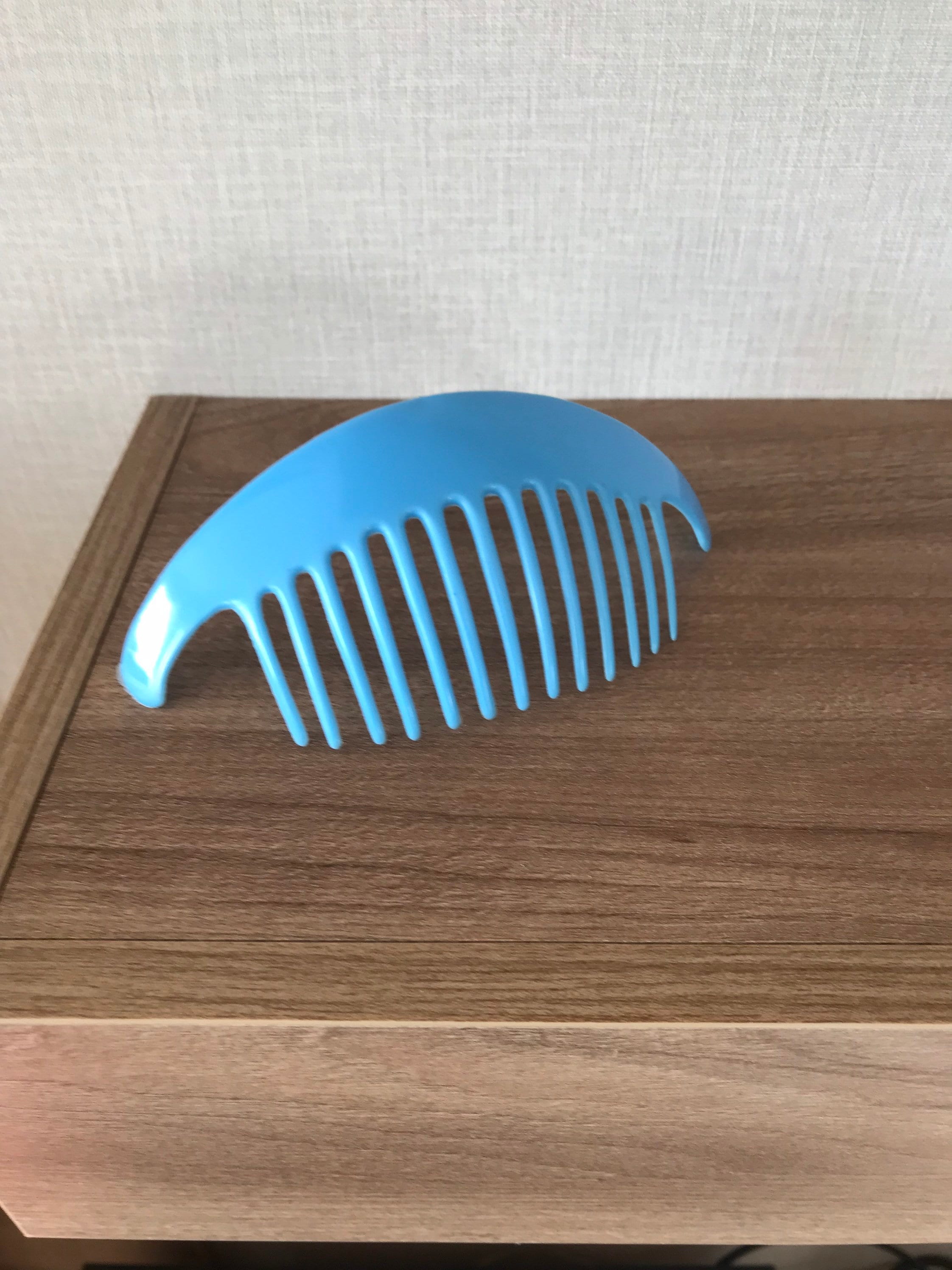 Vintage Large Powder Blue Plastic Hair Comb 1980s - Etsy