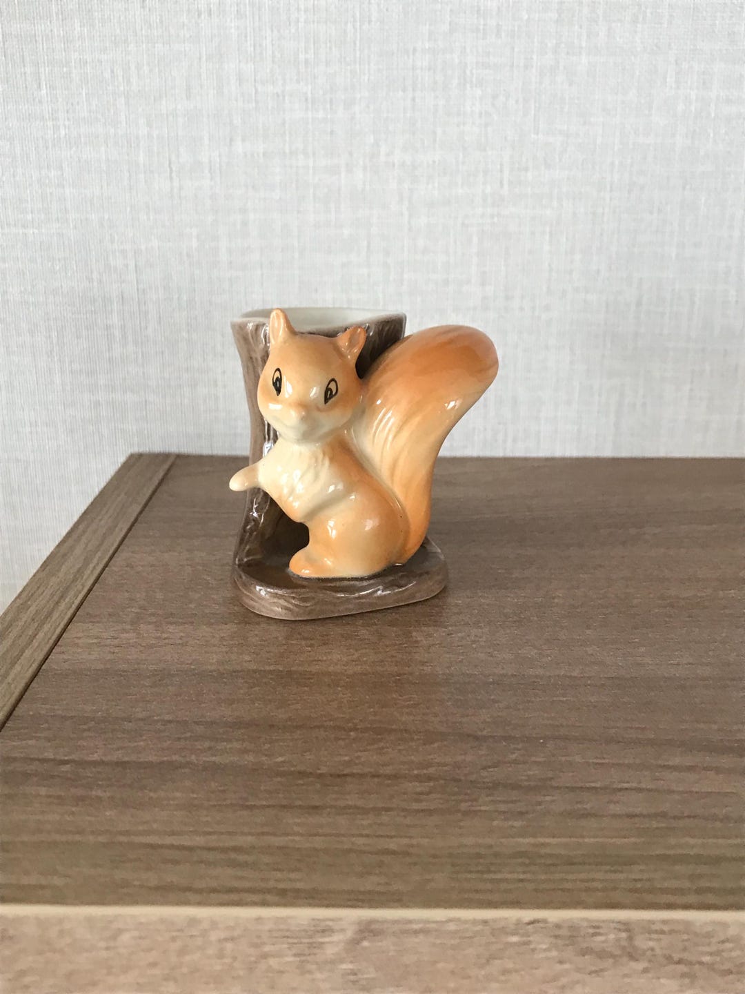 Small Vintage Hornsea Fauna Royal Squirrel Posy Vase - 1960s - Etsy