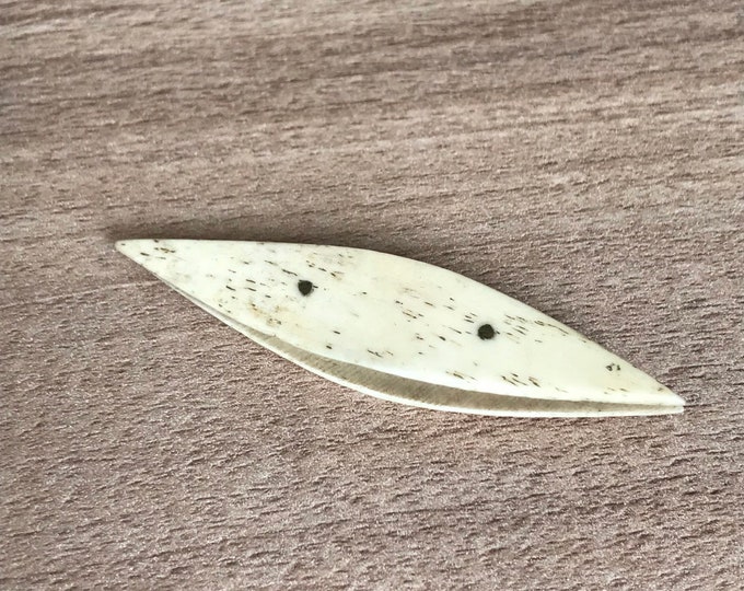 Antique Bovine Bone Tatting Shuttle - Etsy