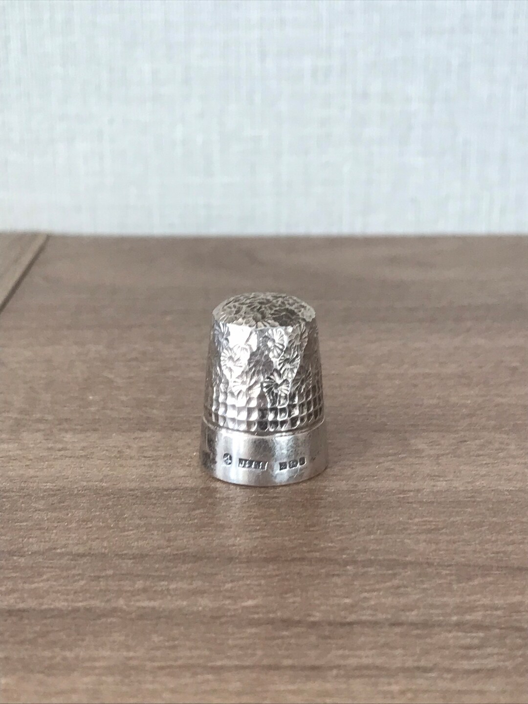Vintage Birmingham Silver Thimble - Letter Date B - 1976 -james Swann ...
