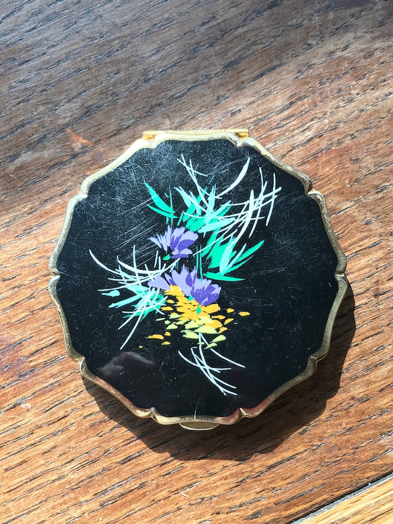 Vintage Stratton Compact Floral Design Pat.764125 C1960s - Etsy UK