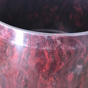 Vintage Brown Mottled Bakelite Round Trinket Box - 1930/40s - Etsy