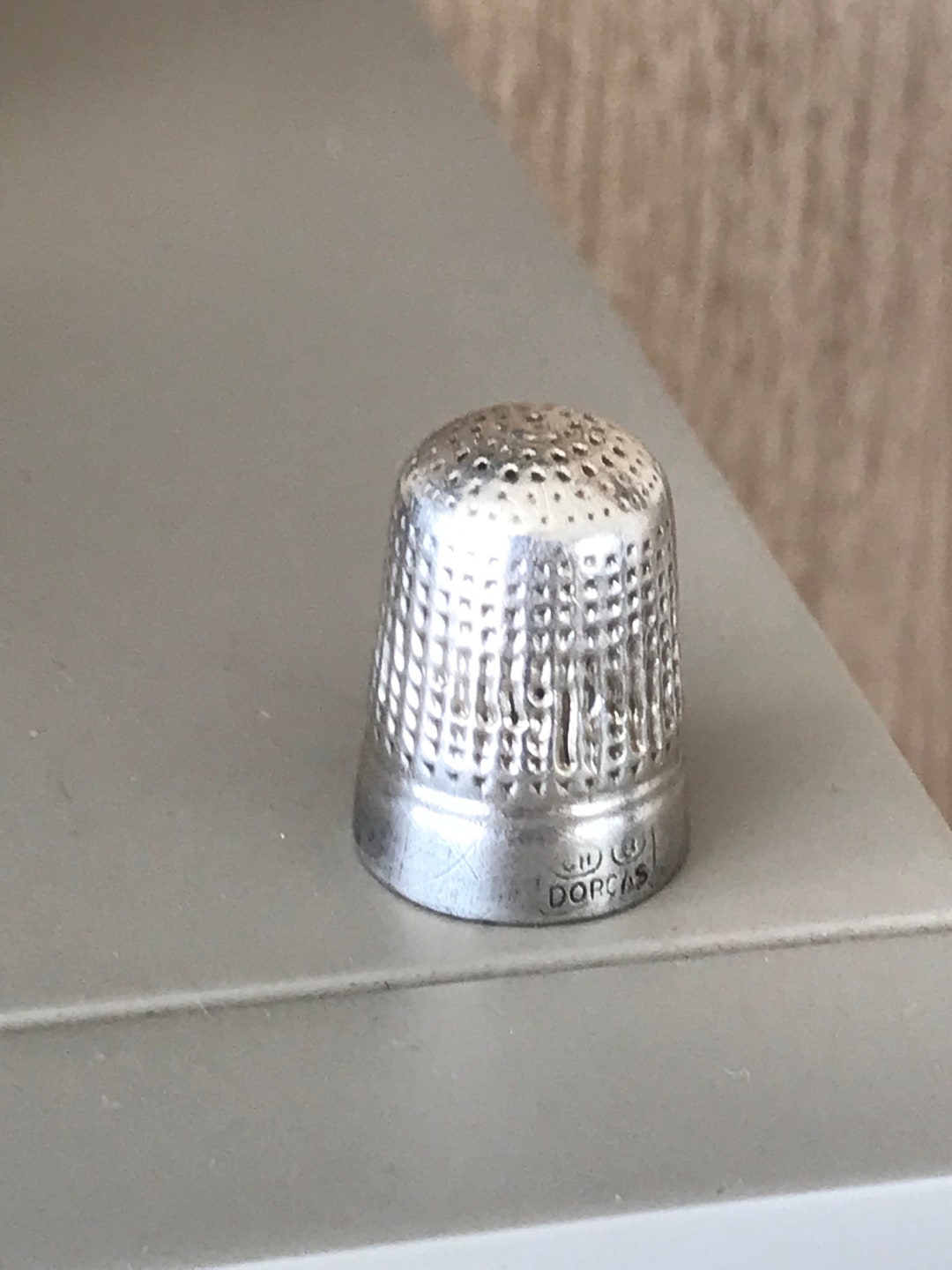 Antique Charles Horner Dorcas Silver Steel Lined Thimble - 1900s - Etsy