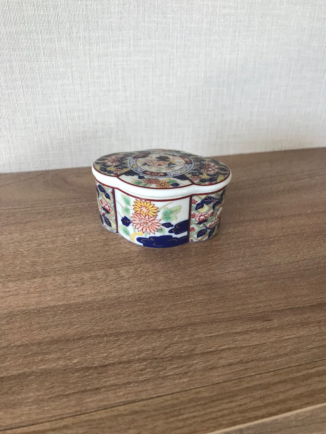 Vintage Alfro London Porcelain Floral Trinket Pot - 1980s - Etsy